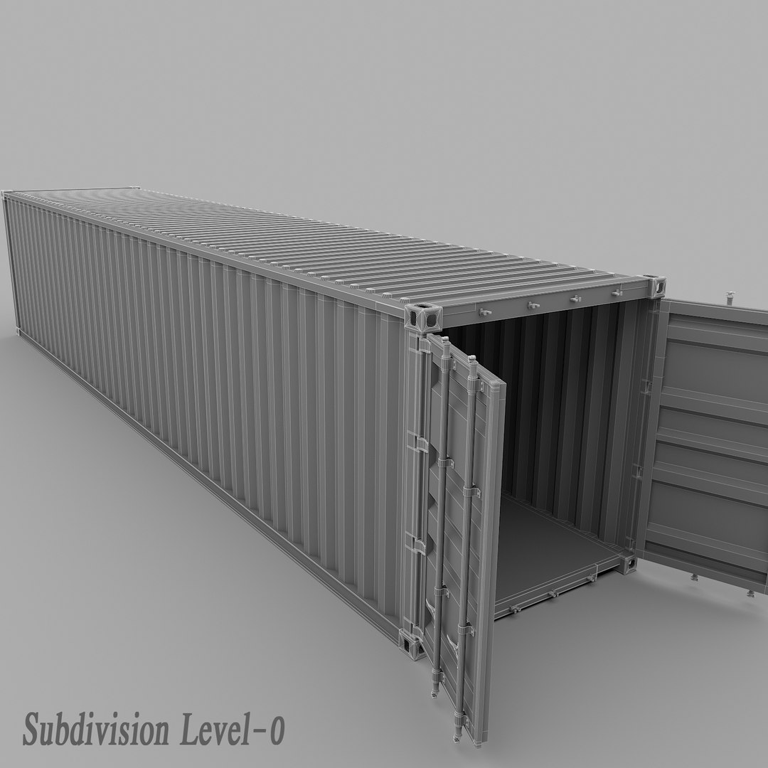 3d Nol Shipping Container