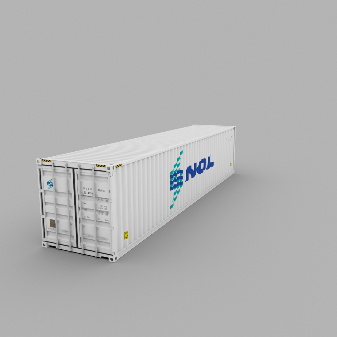3d Nol Shipping Container