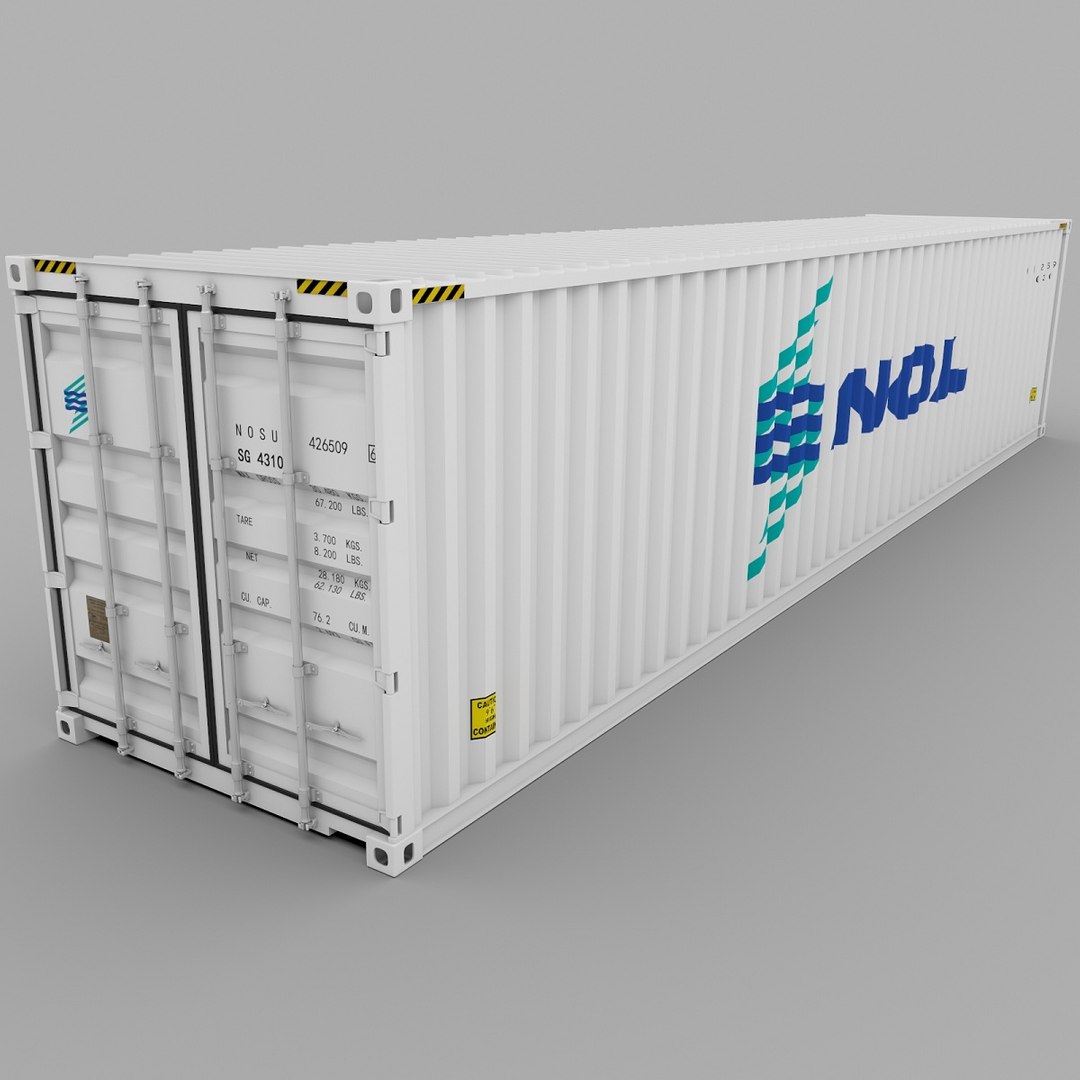 3d Nol Shipping Container