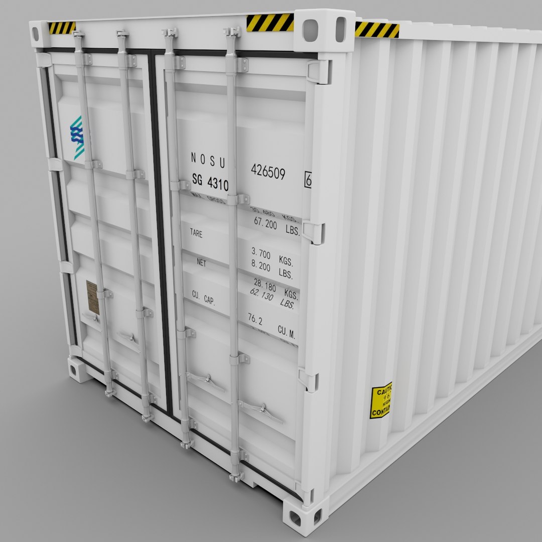 3d Nol Shipping Container