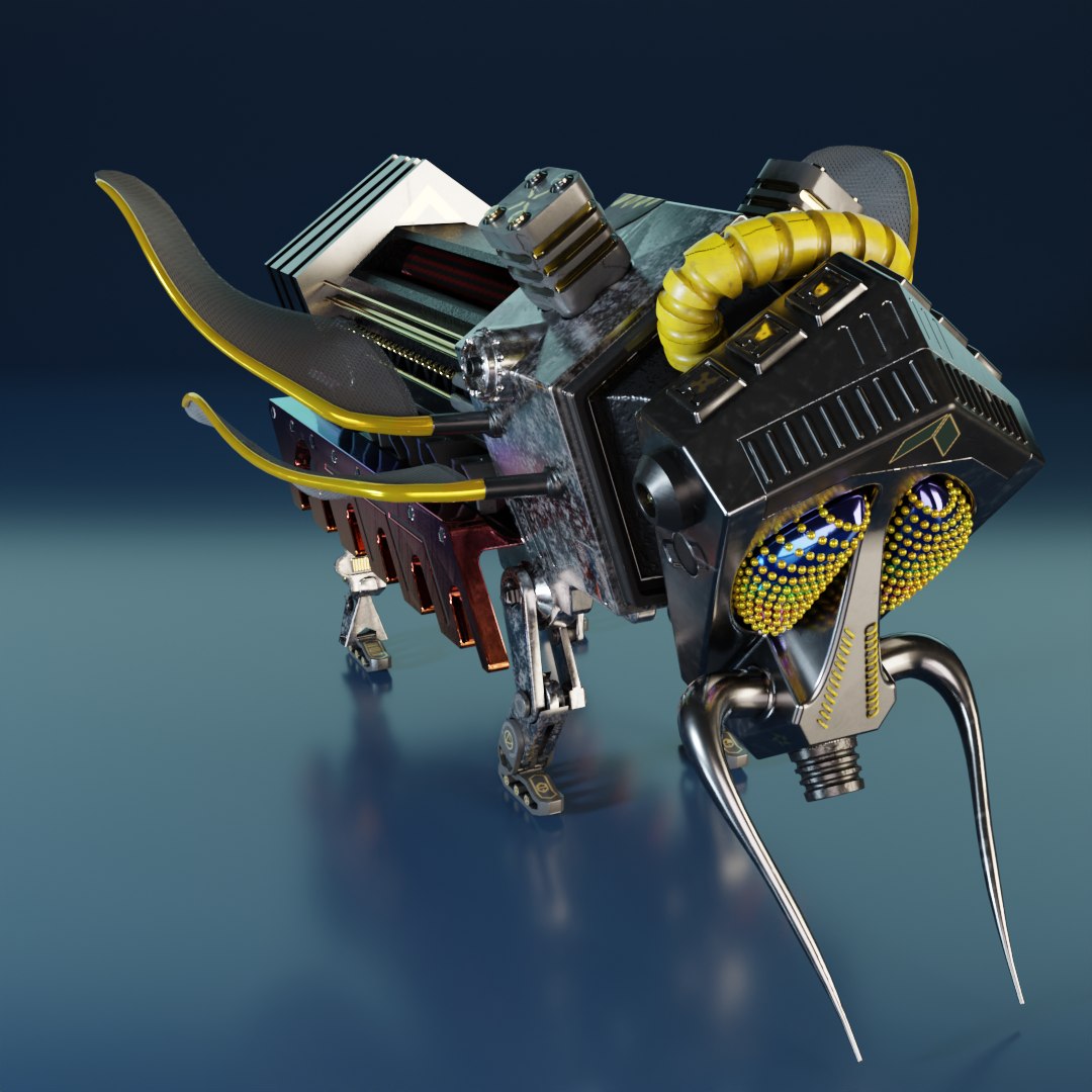 Robot Insect 3D - TurboSquid 2163284