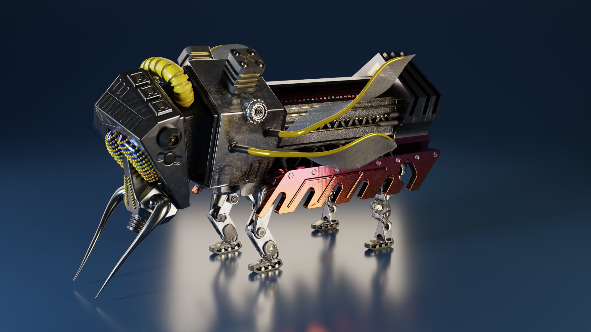 Robot Insect 3D - TurboSquid 2163284