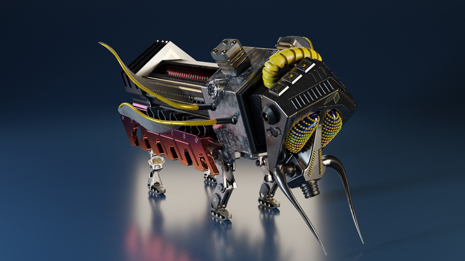 Robot Insect 3D - TurboSquid 2163284