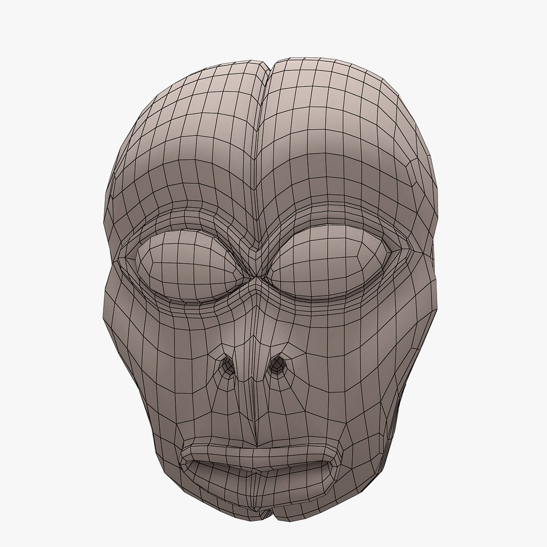 Alien Head 3D - TurboSquid 1298942