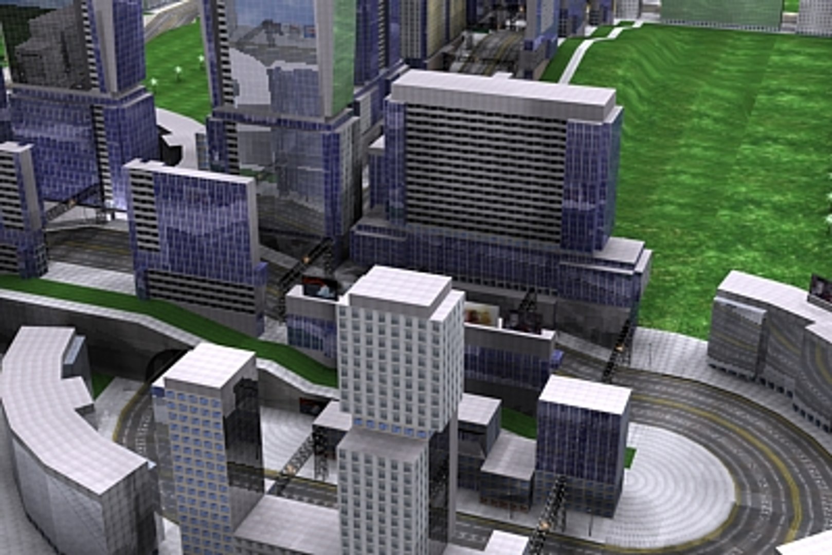 City Building 3d Model