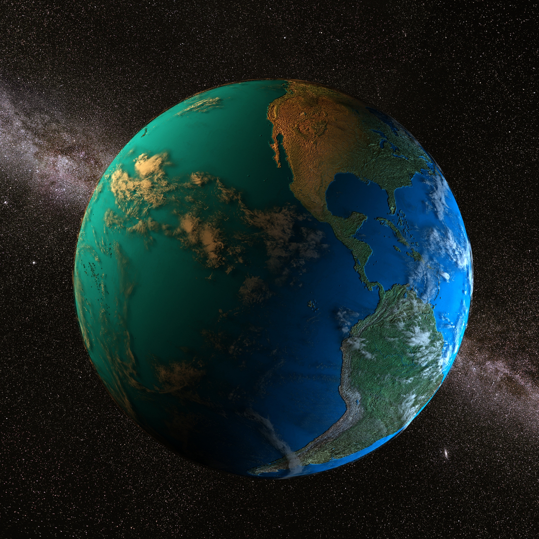 3D Planet Earth Realistic Design model - TurboSquid 1771255