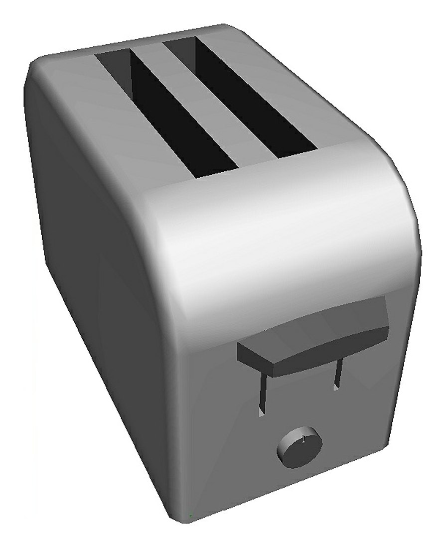 3D toaster showing homes model - TurboSquid 1260482