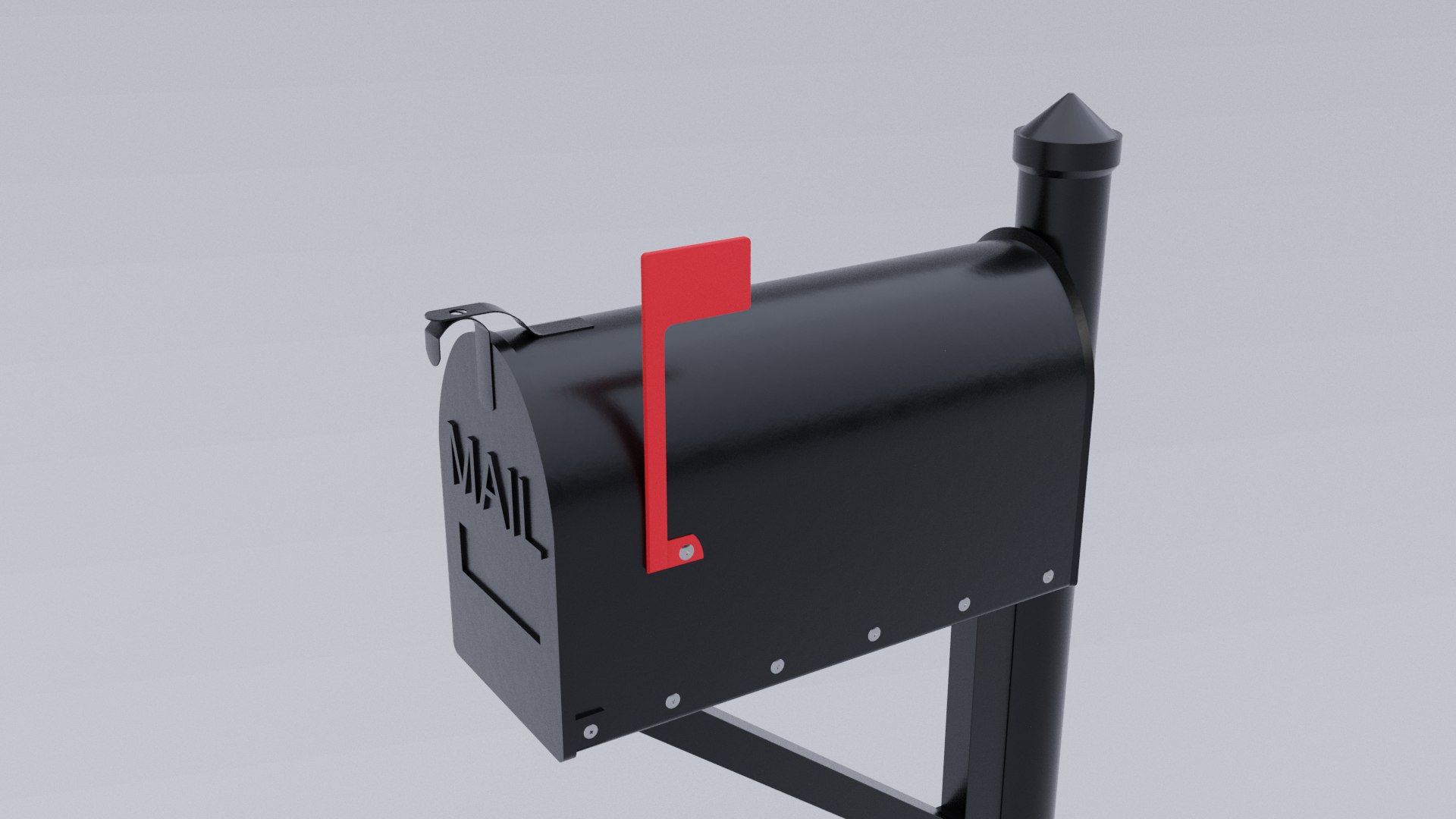 3D Box Mail Mailbox - TurboSquid 1279747
