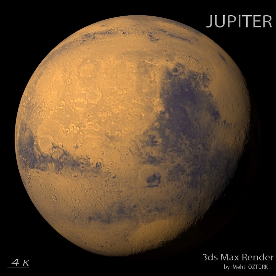 3d Model Realistic Mars