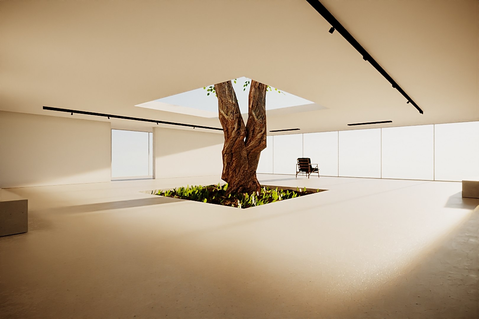 3D Model Vr Hub Lobby Scene - TurboSquid 1479079