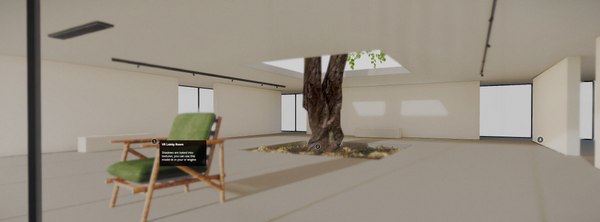 3D model vr hub lobby scene - TurboSquid 1479079