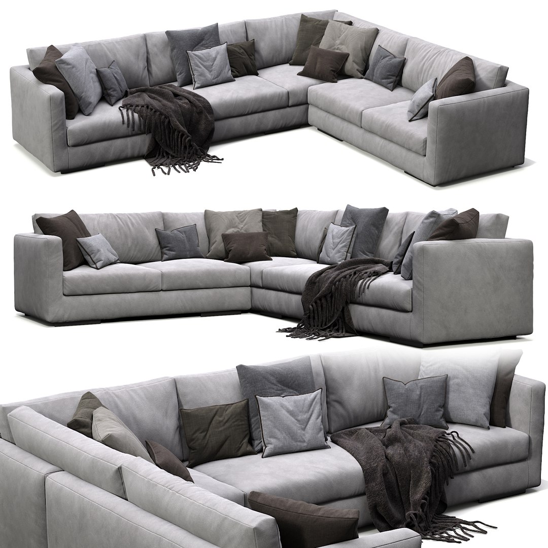 3D flexform sofa magnum - TurboSquid 1567648