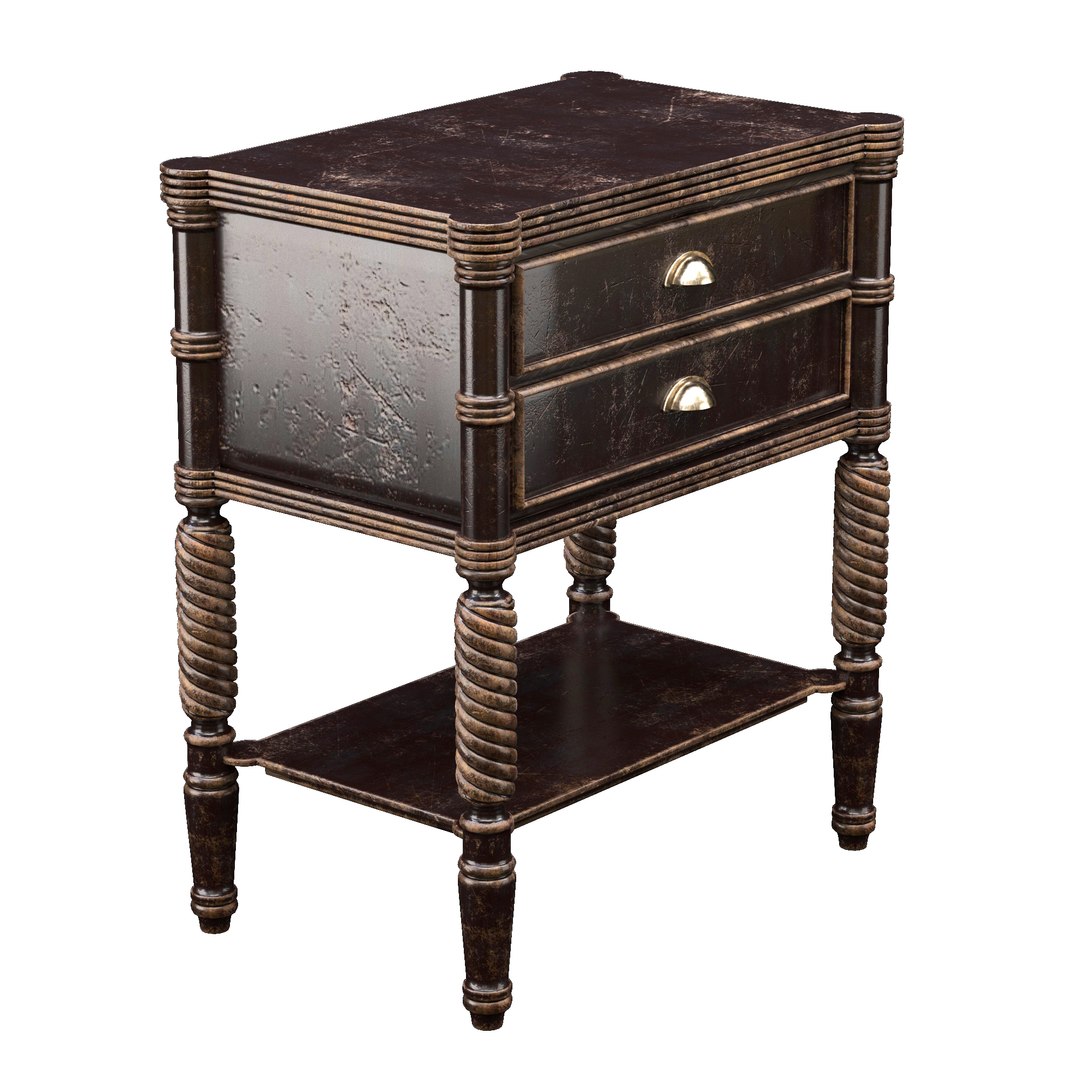 Nightstand Realistic 3D Model - TurboSquid 1340159
