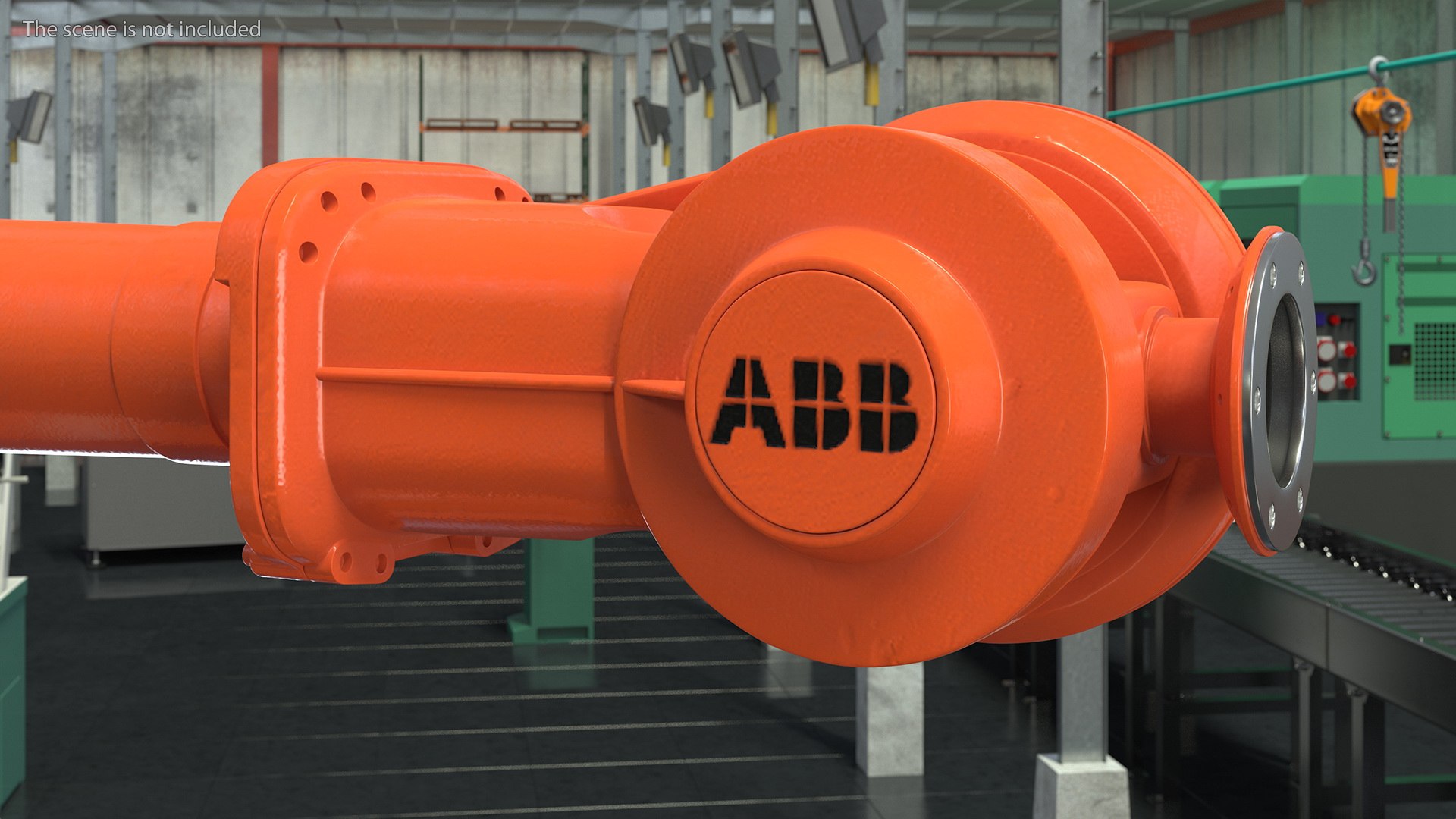 ABB IRB 4400 Industrial Robot 3D model - TurboSquid 1862482