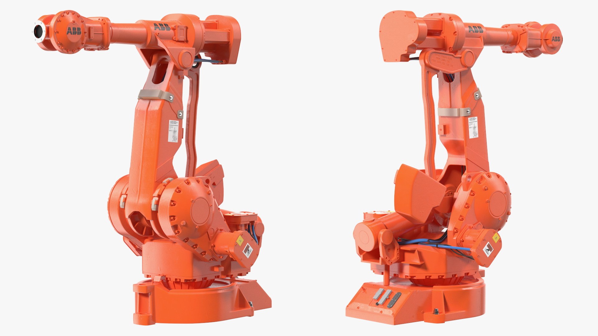 ABB IRB 4400 Industrial Robot 3D model - TurboSquid 1862482
