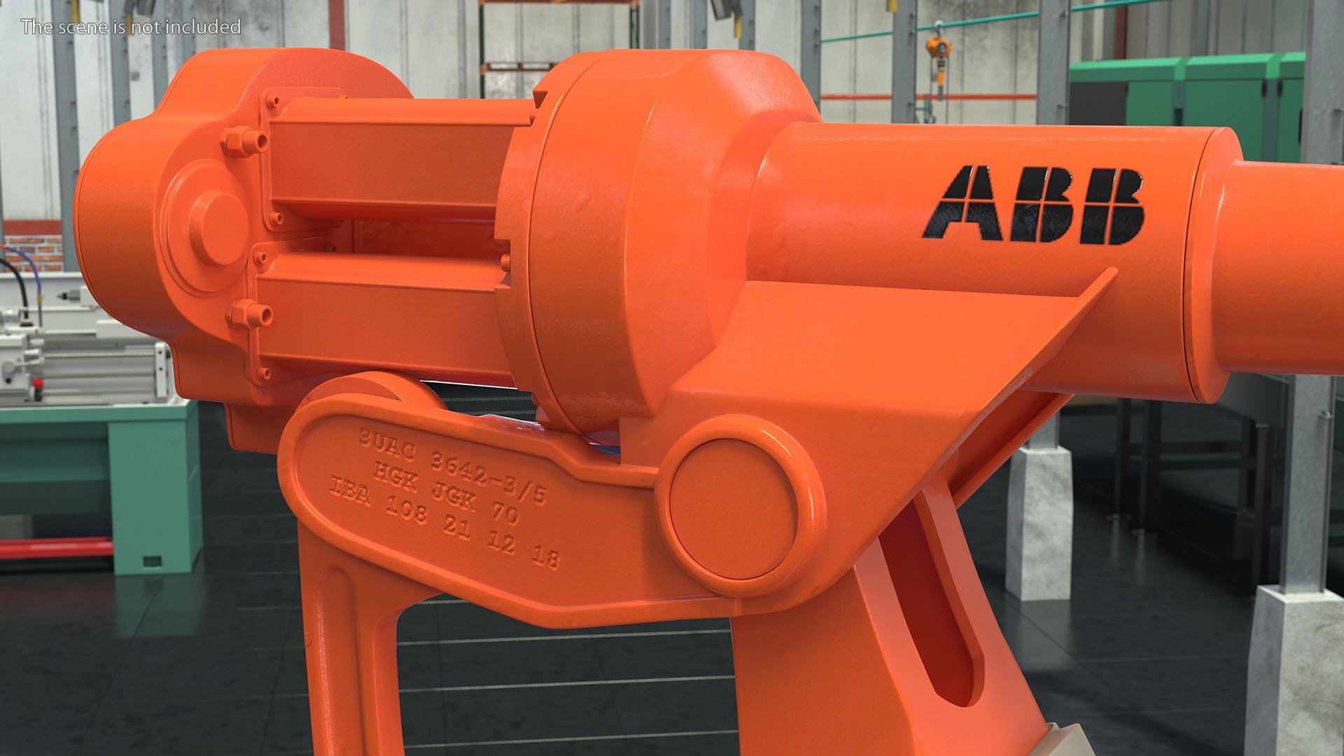 ABB IRB 4400 Industrial Robot 3D model - TurboSquid 1862482