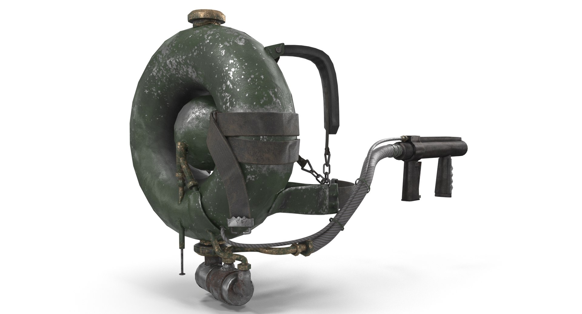 3D Flamethrower Lifebuoy - TurboSquid 1361070