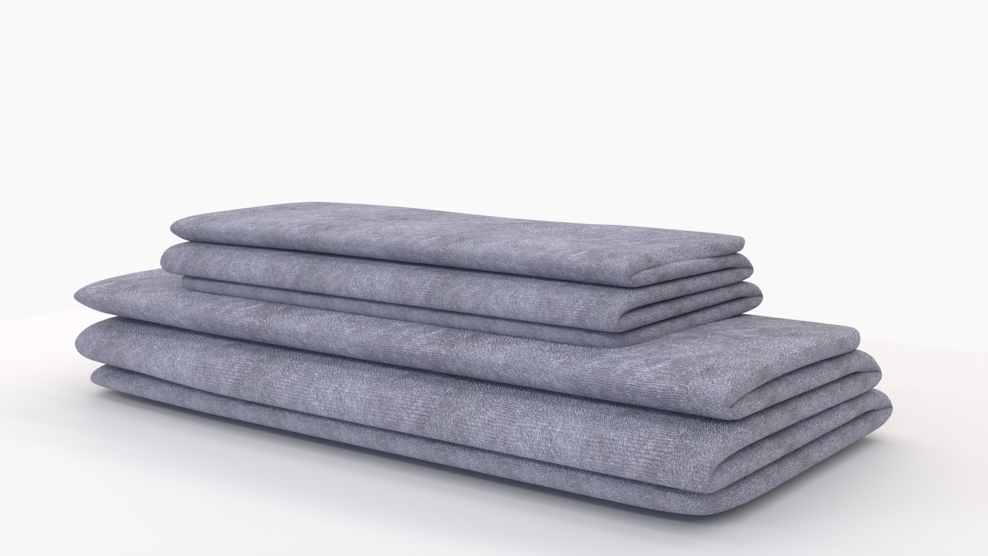 Folded Towels Model - TurboSquid 2232591