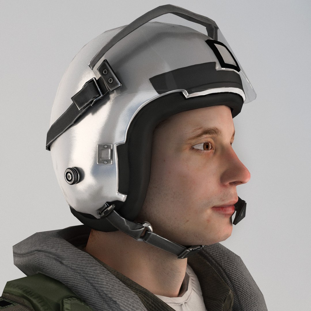 3d military pilot v3 static
