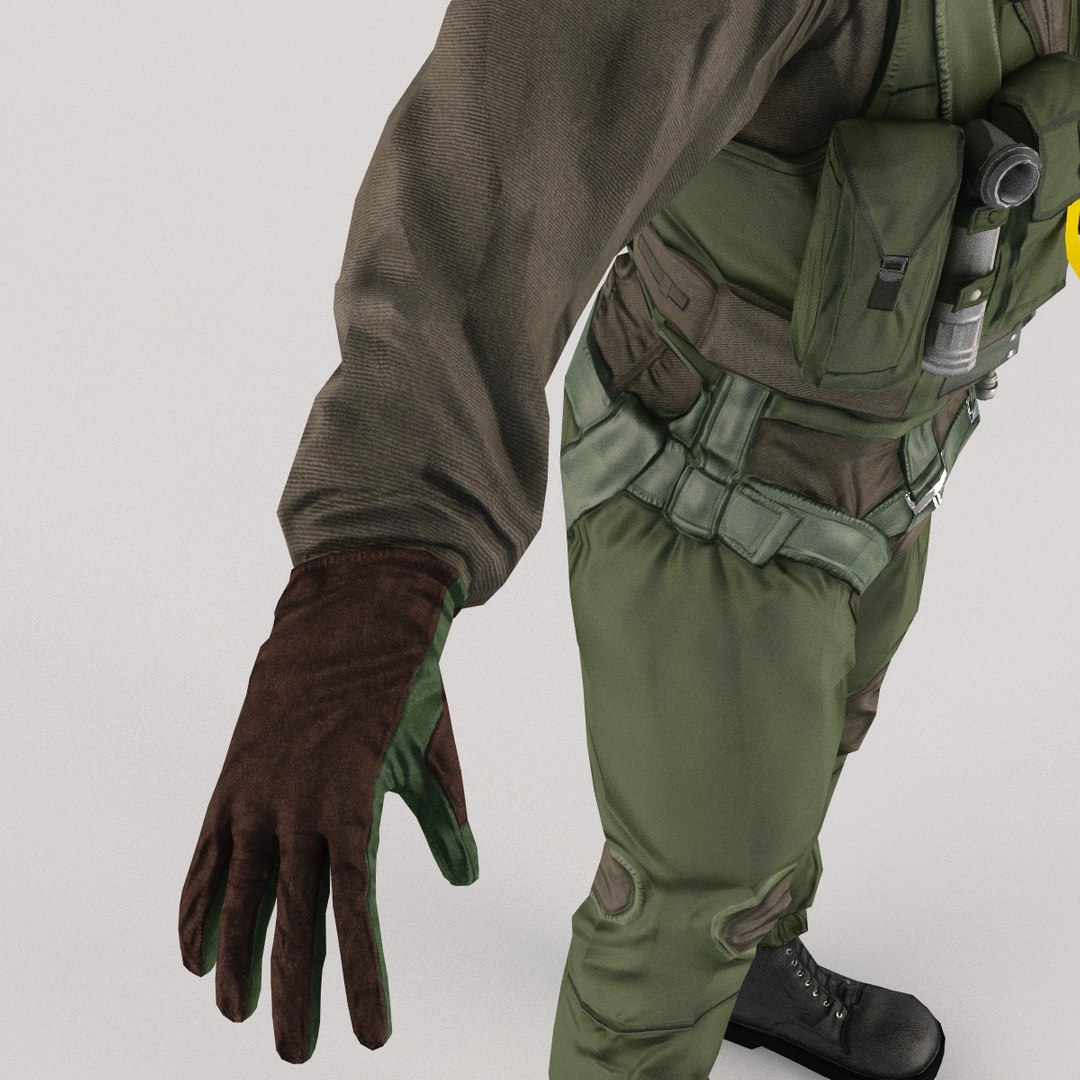 3d military pilot v3 static