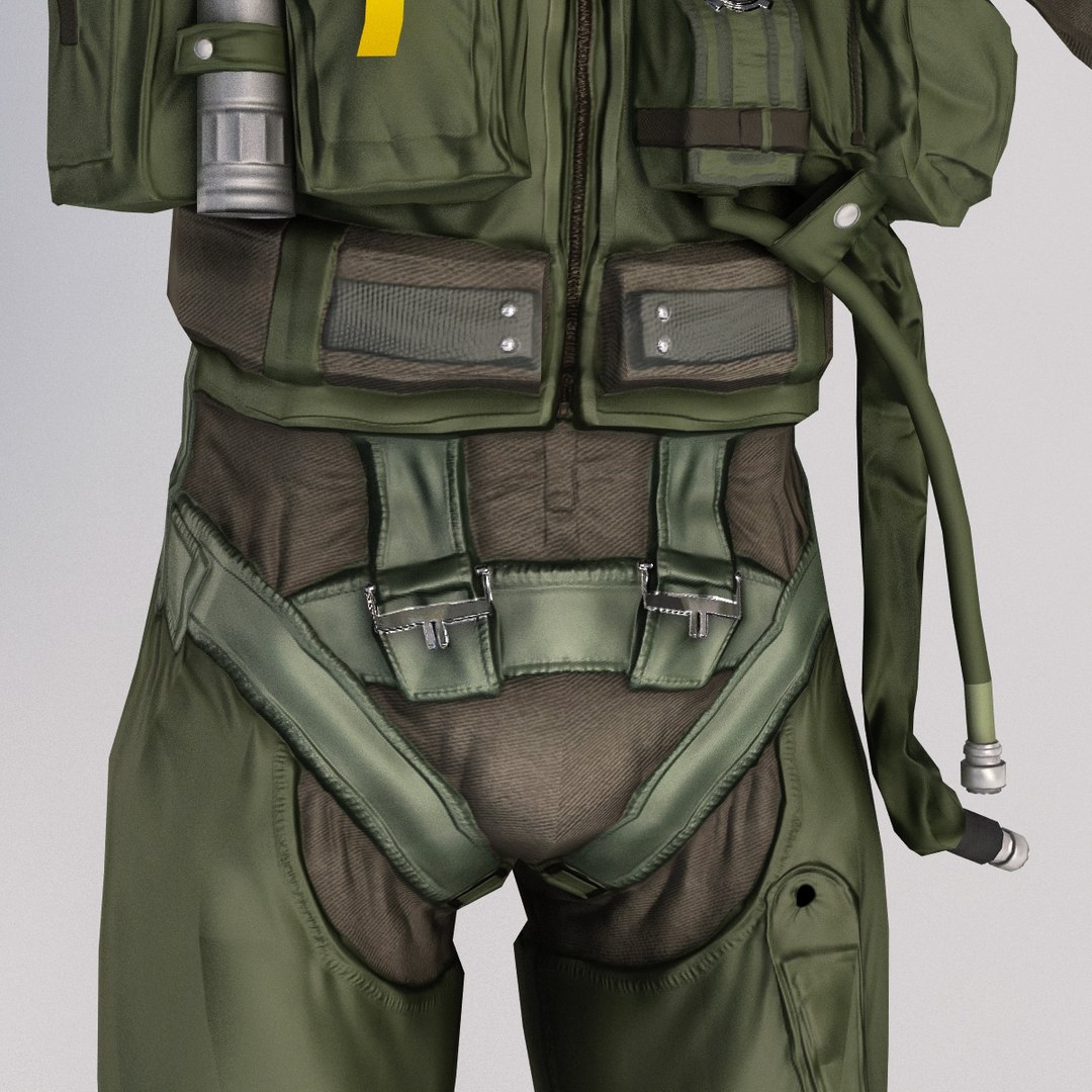 3d military pilot v3 static