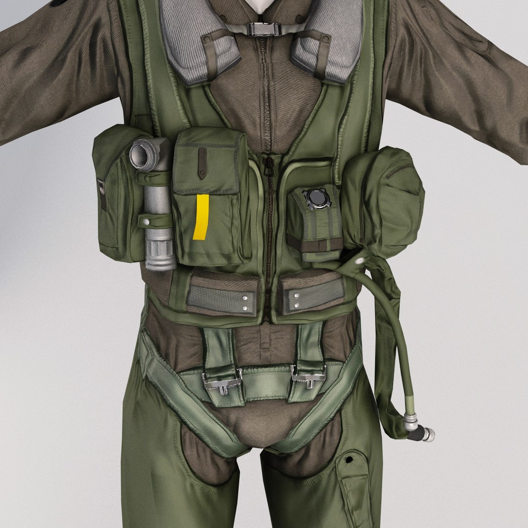 3d Military Pilot V3 Static