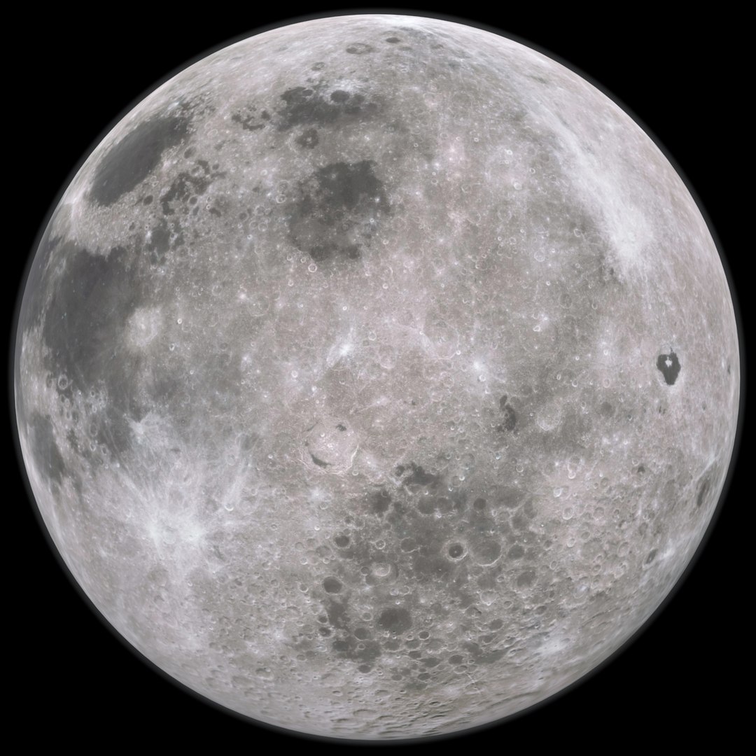 Moon model - TurboSquid 1299336