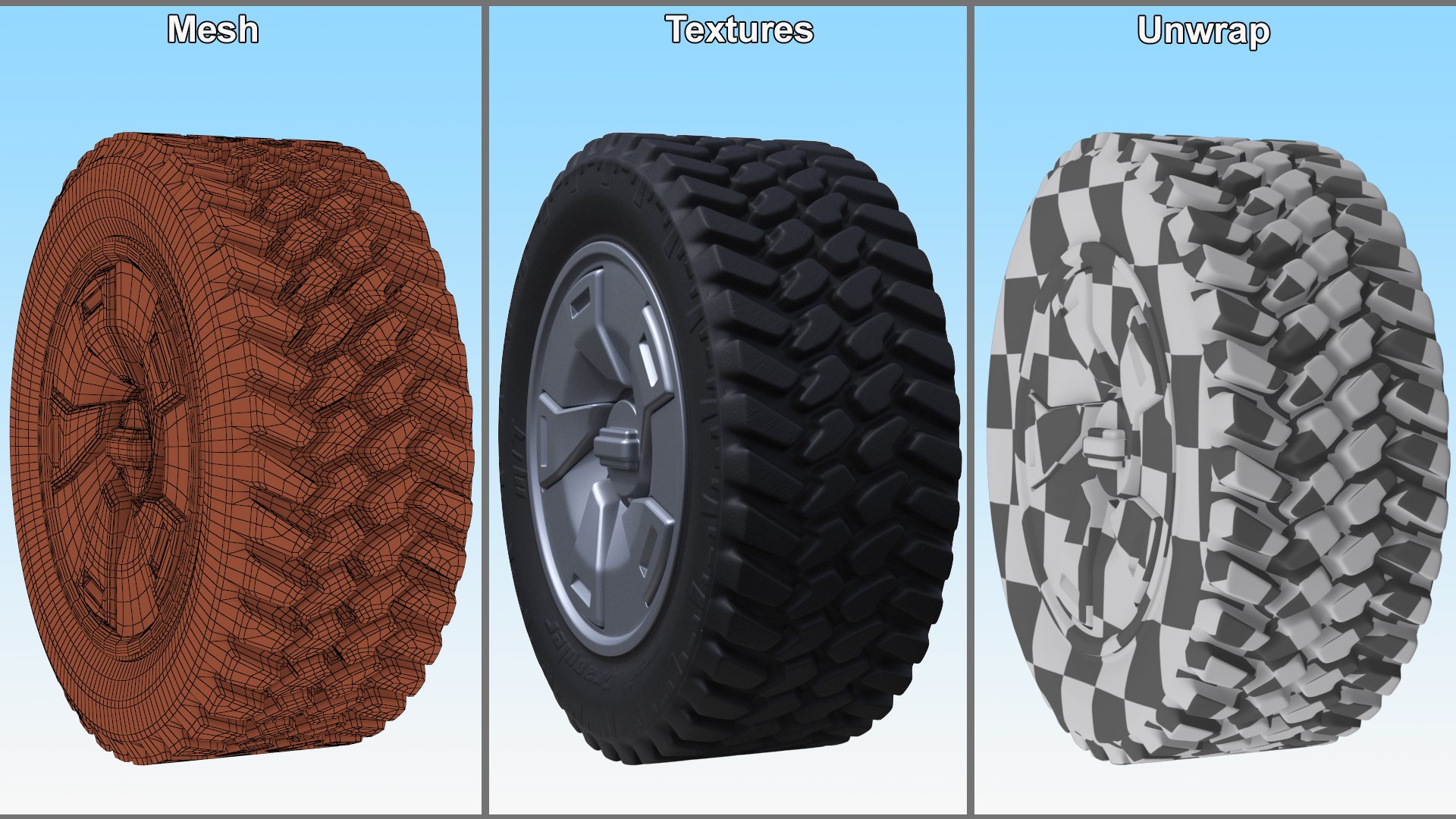 Armored Wheel SUV Model - TurboSquid 2315158