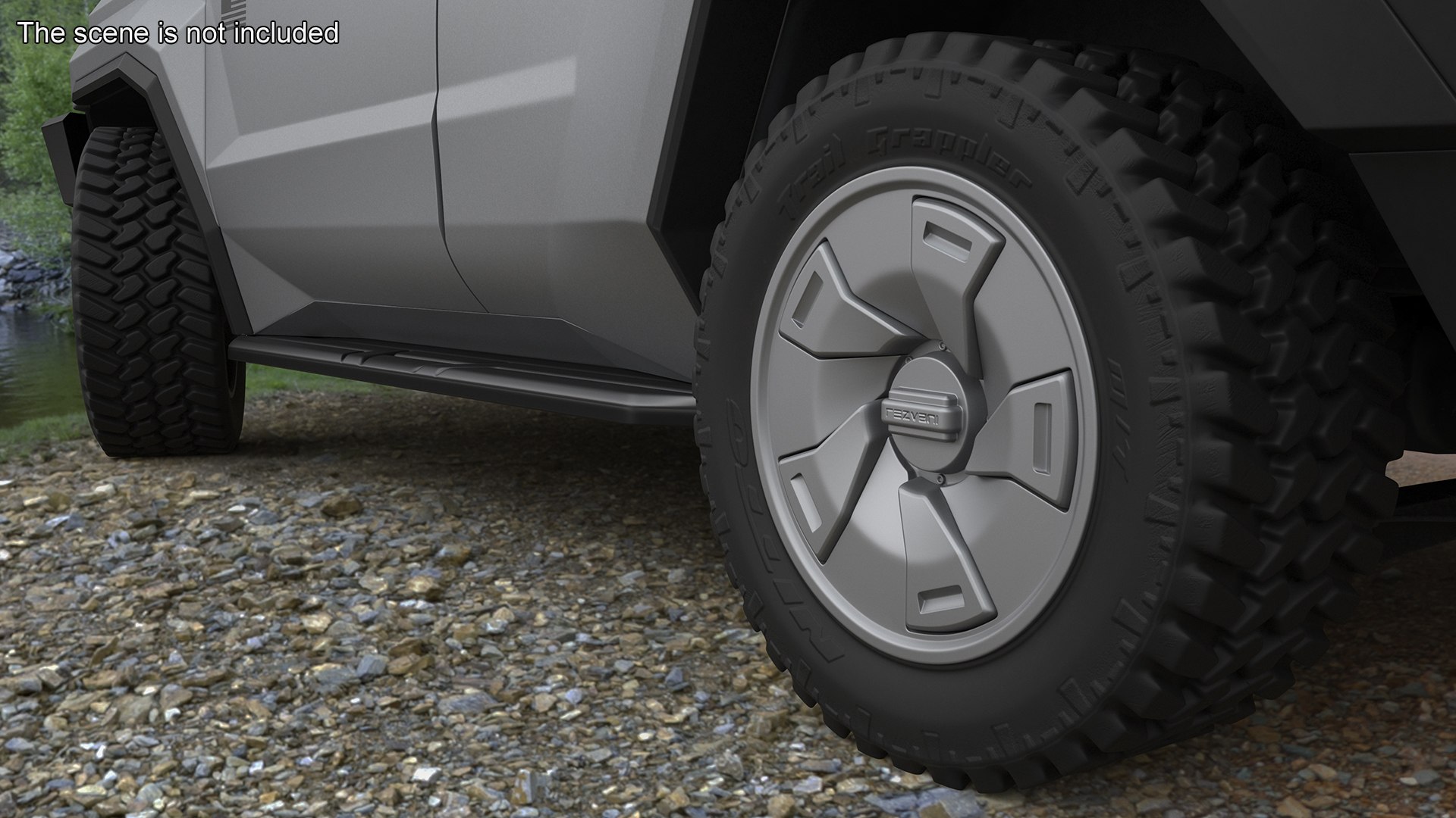 Armored Wheel SUV Model - TurboSquid 2315158