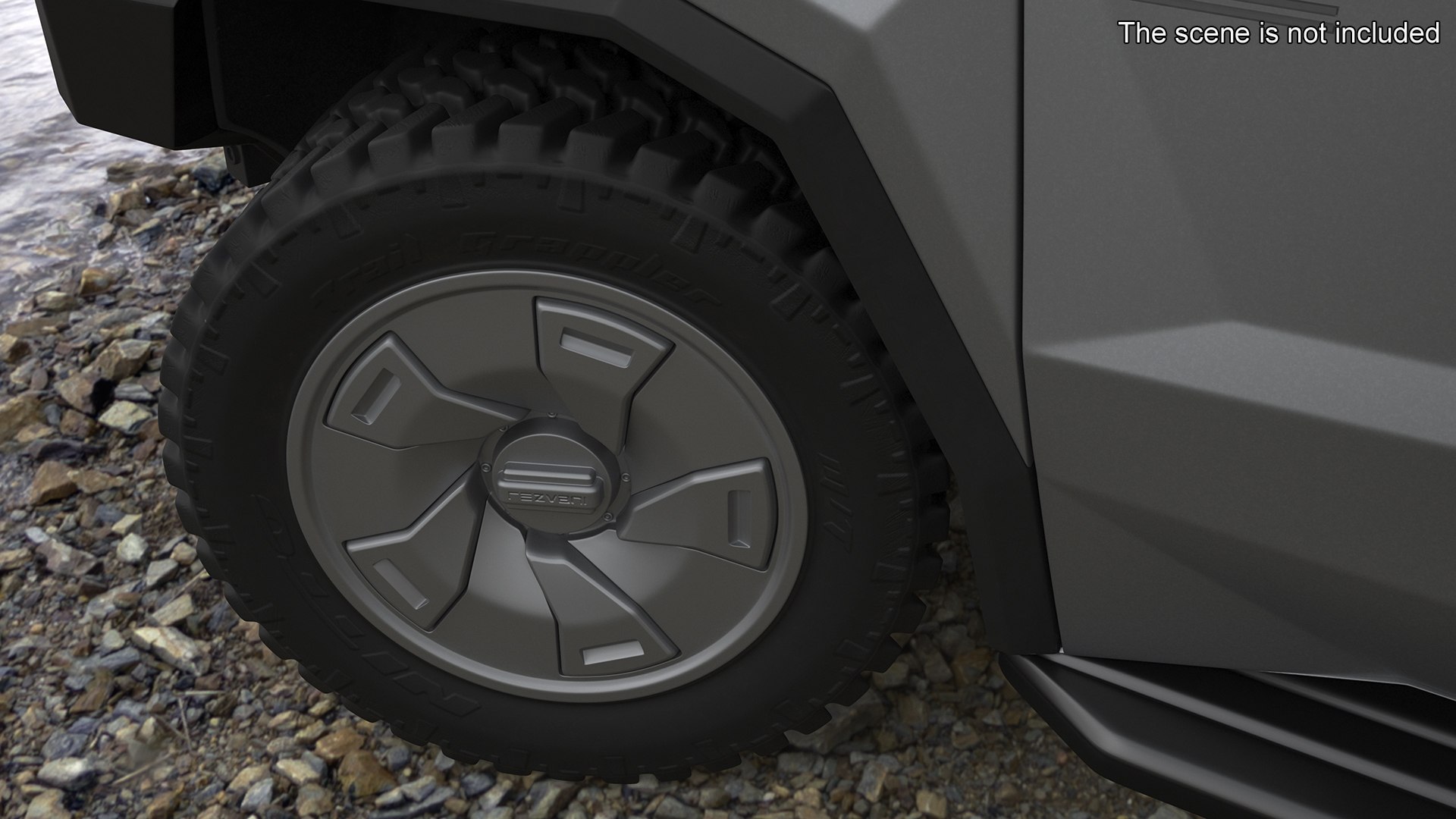 Armored Wheel SUV Model - TurboSquid 2315158
