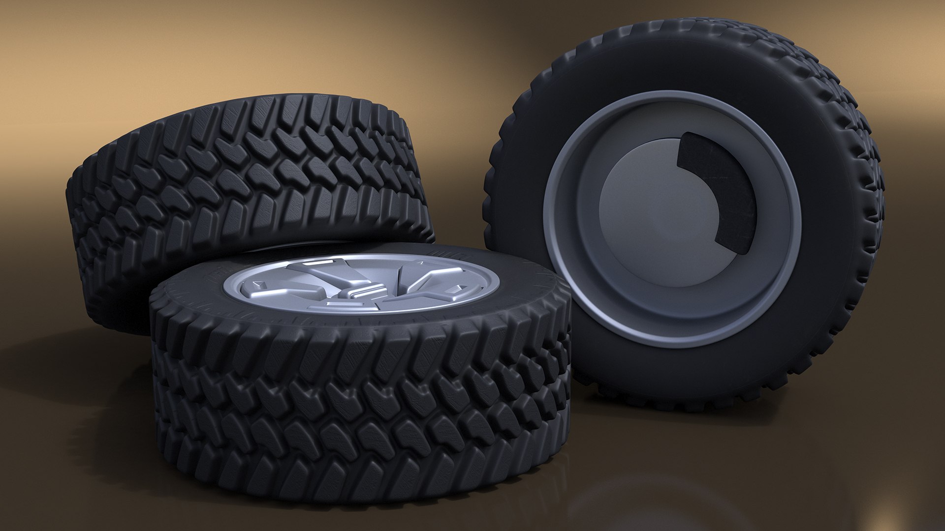 Armored Wheel SUV Model - TurboSquid 2315158