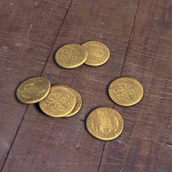 fantasy money bag 3d model