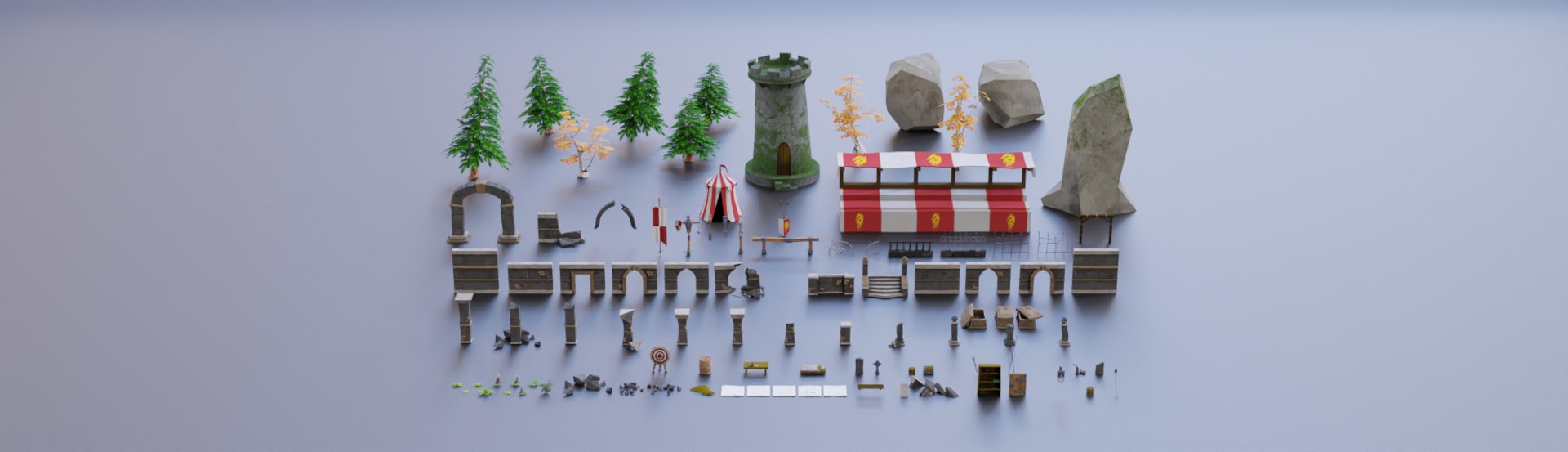 Fantasy Pack Model - TurboSquid 1513725