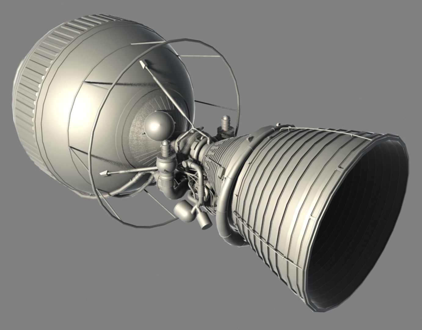 3d Model Hj-2 Planetes J-2