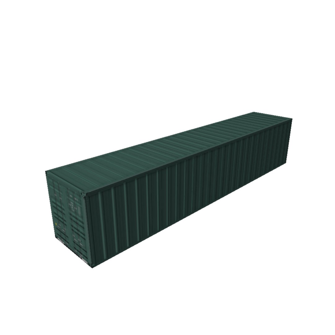 container ports docks 3d model