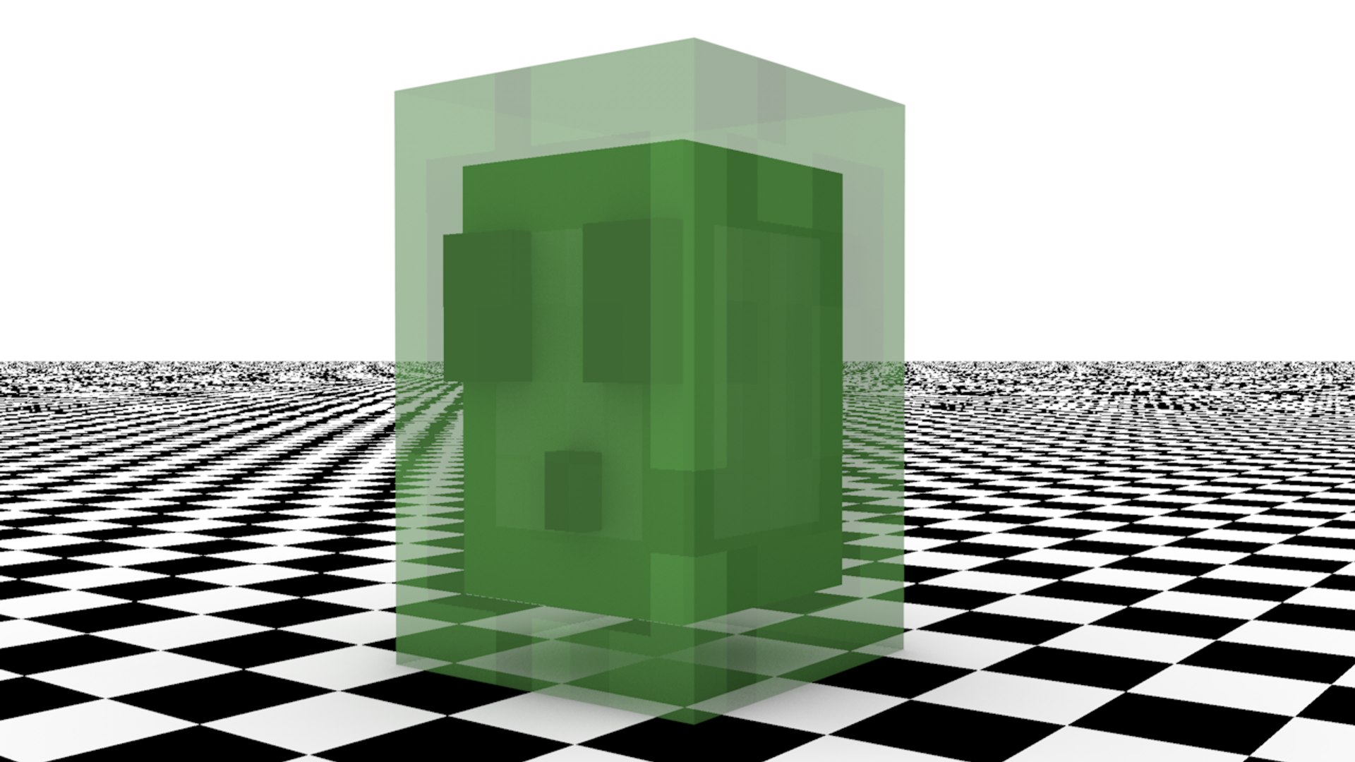 Minecraft Slime C4d