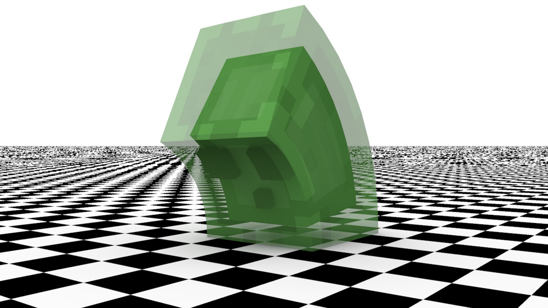 Minecraft Slime C4d