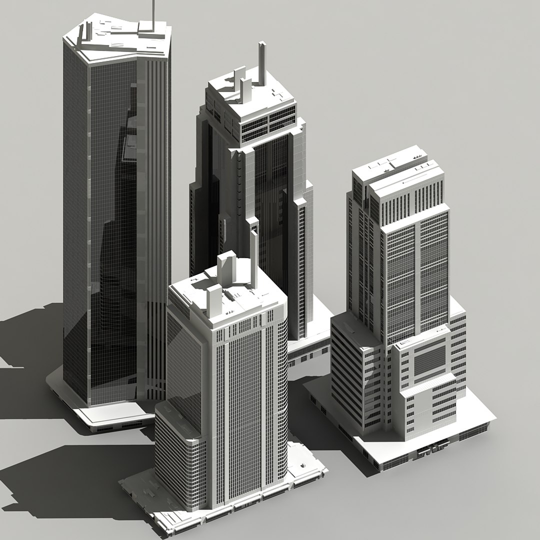 3d Ma Skyscraper Sky Scraper