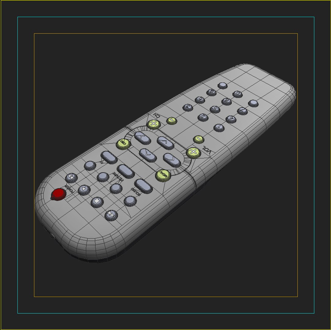 Remote Control 3d Model