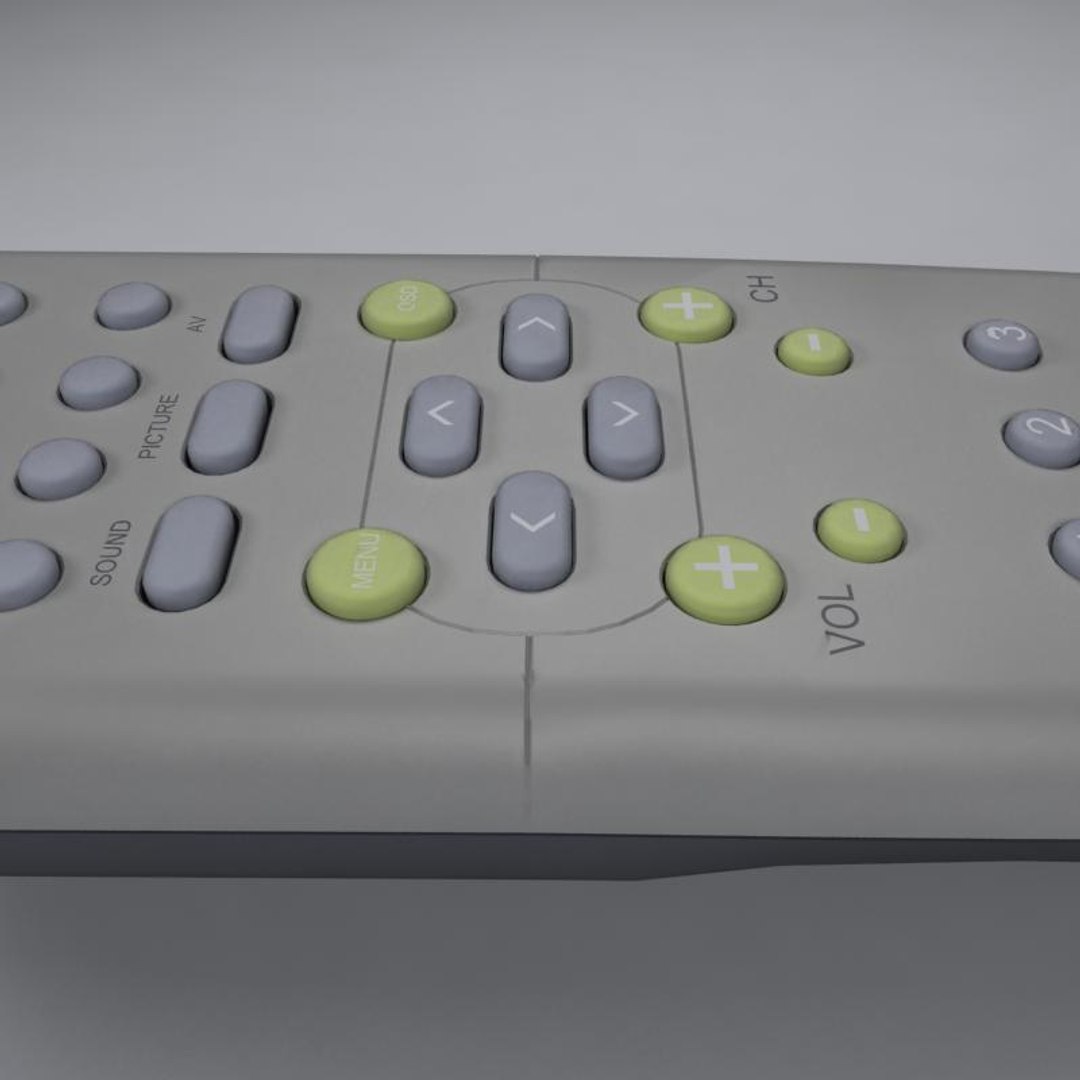 Remote Control 3d Model