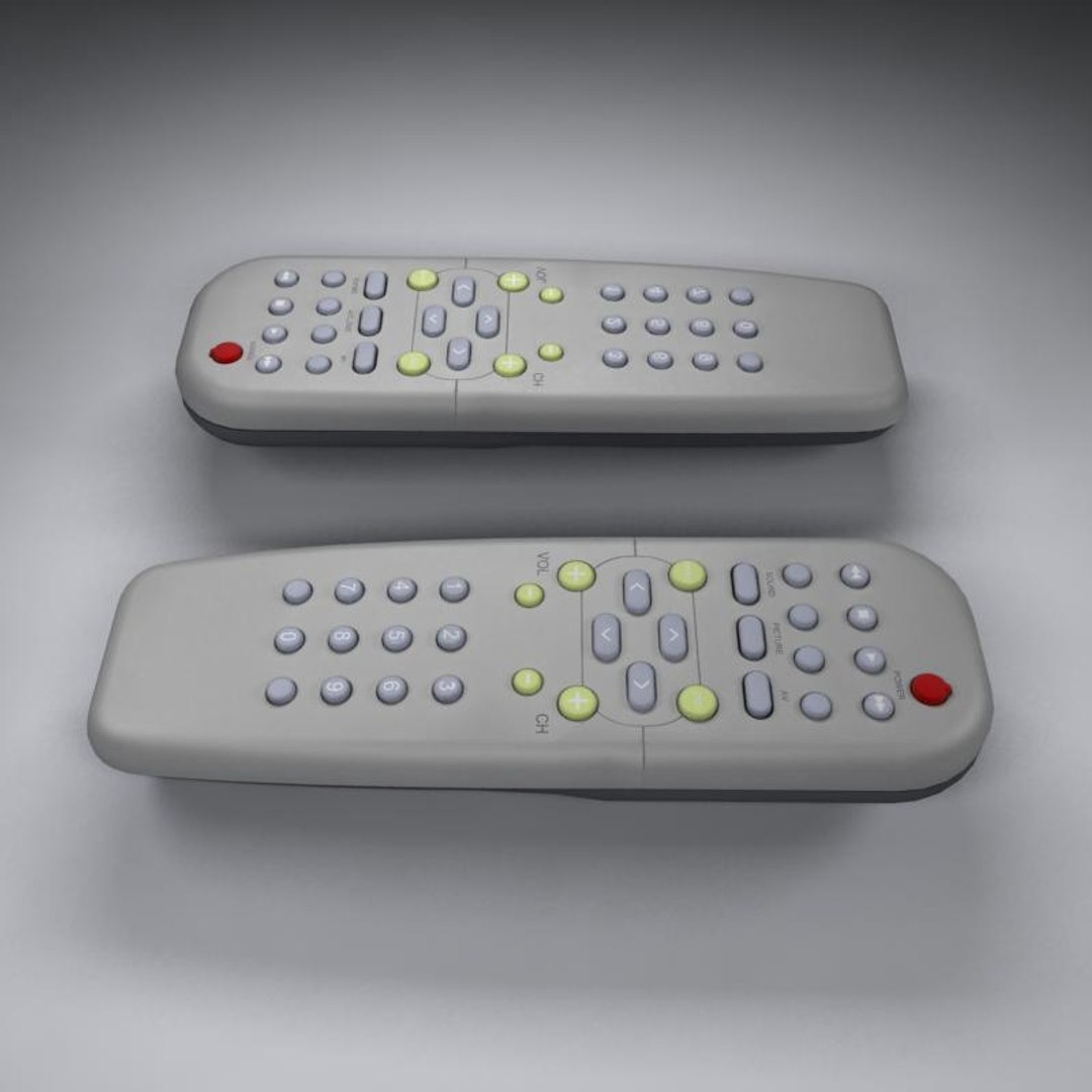 Remote Control 3d Model
