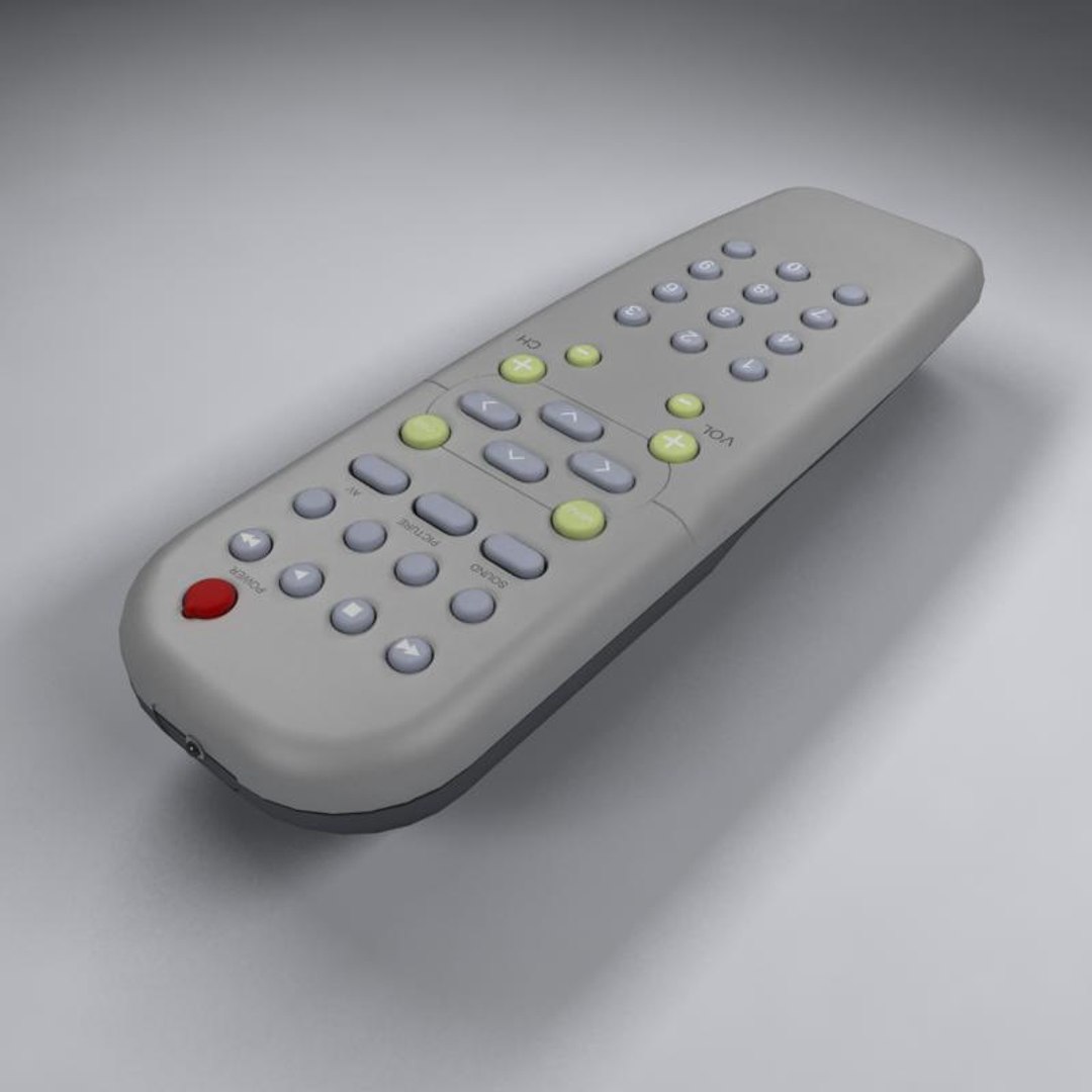 Remote Control 3d Model