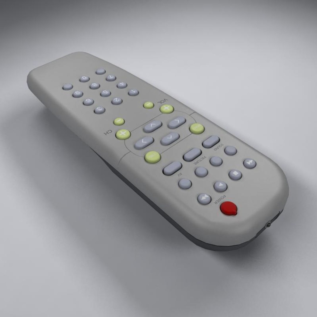 Remote Control 3d Model