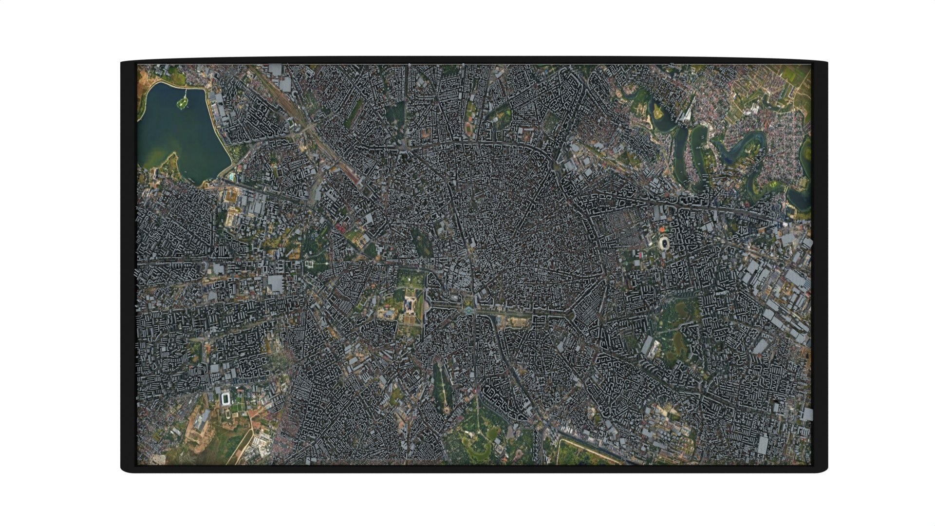 City Of Bucharest Model - TurboSquid 2034833