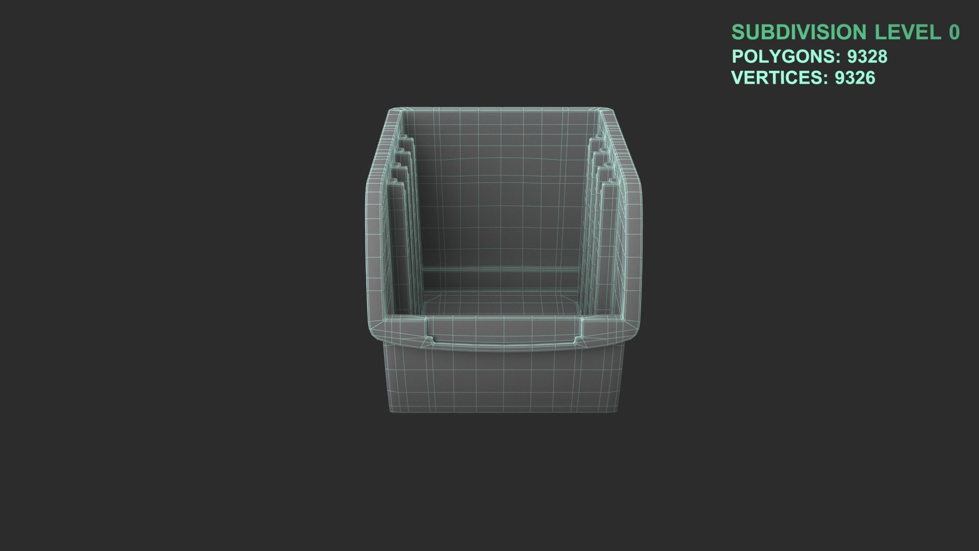 3D Model Storage Bin - TurboSquid 2315100