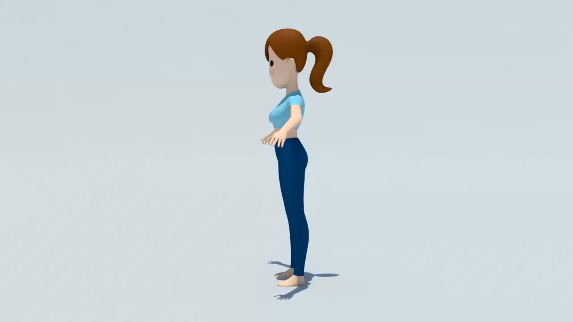 Stylized Female Cartoon 3D Model - TurboSquid 1429959