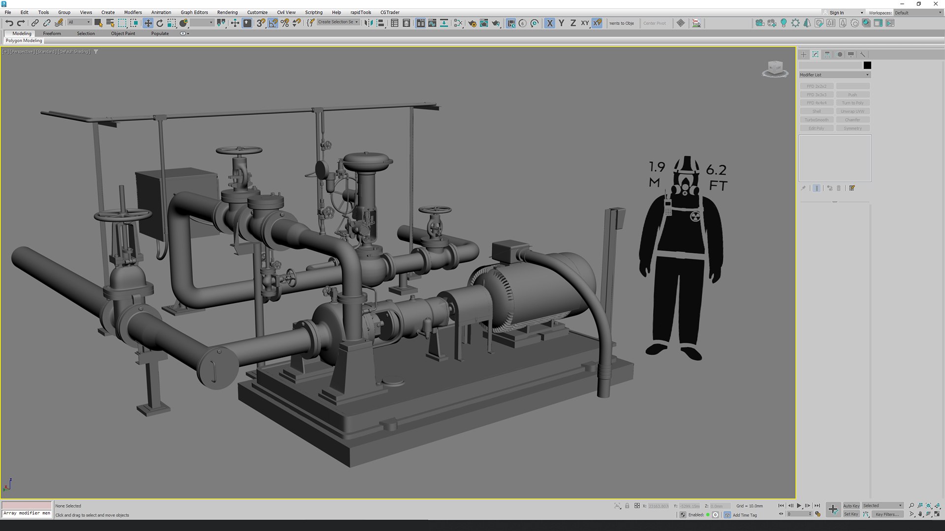 3D Centrifugal Pump Room - TurboSquid 2206871