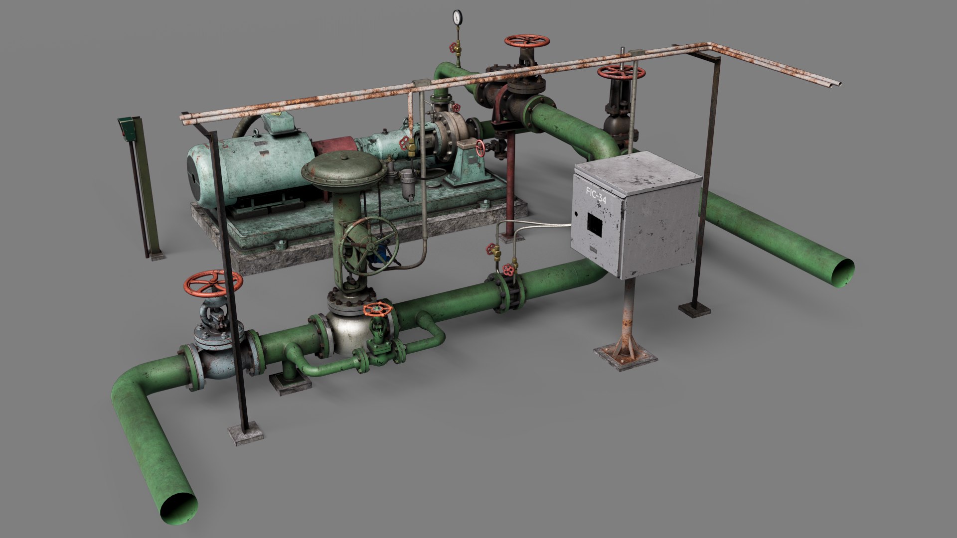 3D Centrifugal Pump Room - TurboSquid 2206871