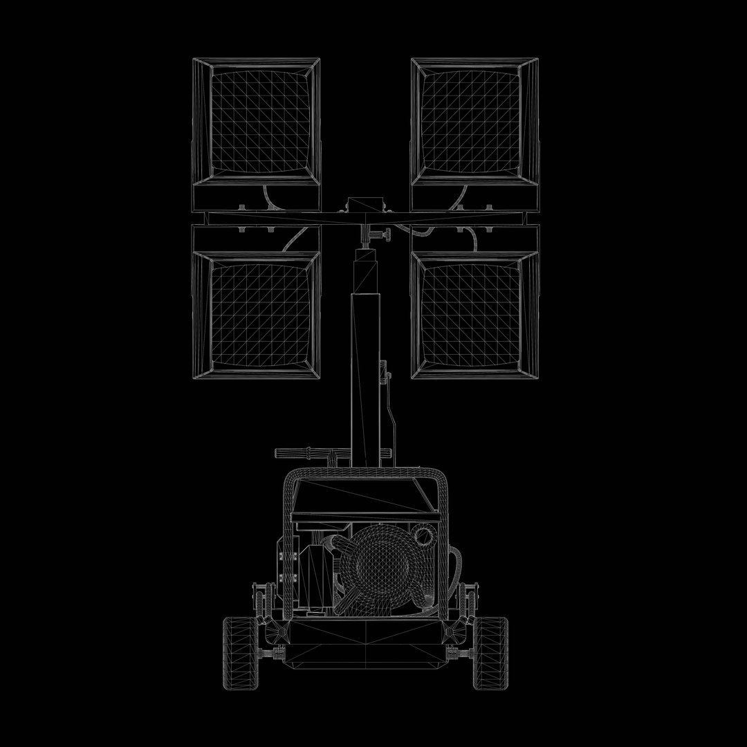 Flood Light Pack With Custom Textures 3D Model - TurboSquid 2095587
