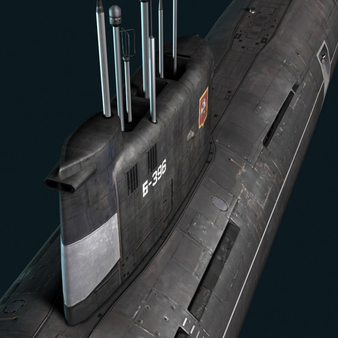 3d Tango Class Attack Submarine Model
